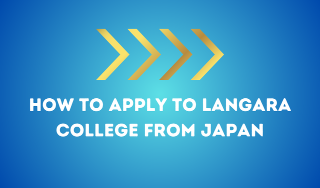 How to Apply to Langara College from Japan: Technical Help